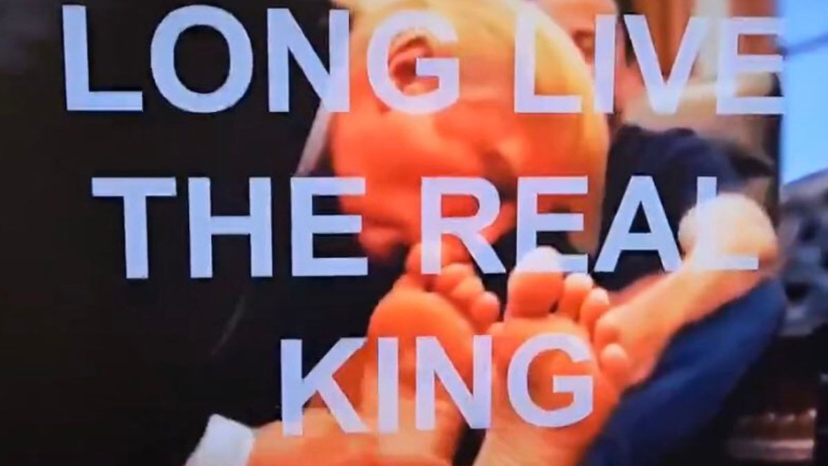 Watch: Hackers allegedly play AI video of Trump kissing Elon Musk's ... Watch: Hackers allegedly play AI video of Trump kissing Elon Musk's ...