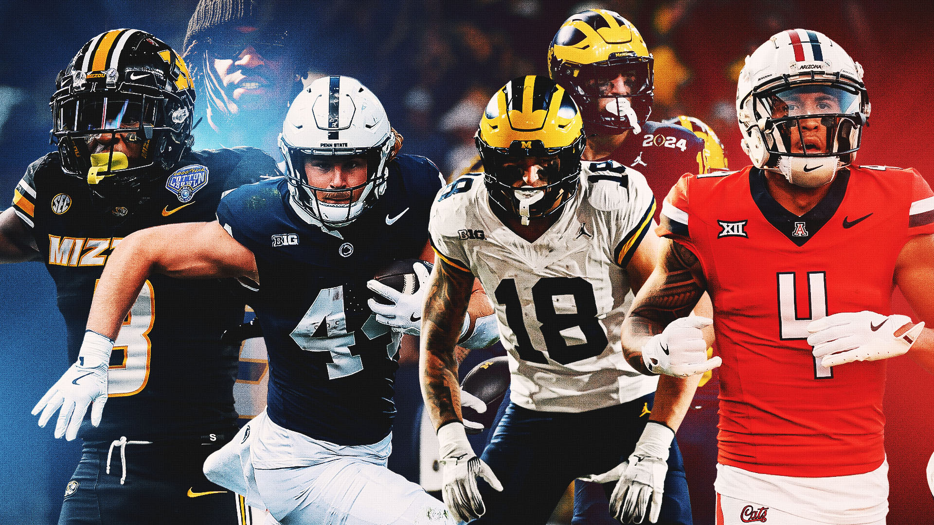 Ranking the 2025 WR/TE draft class: Tyler Warren the next Gronk?