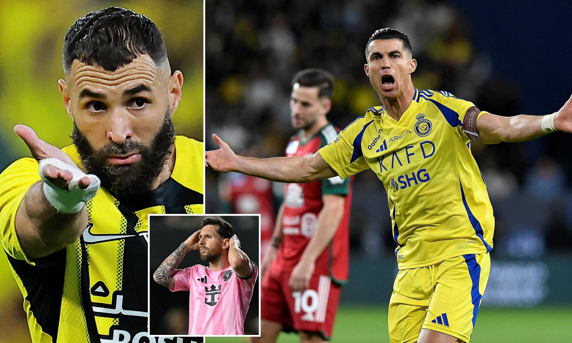 Karim Benzema delivers extraordinary snub to Cristiano Ronaldo after ex ...