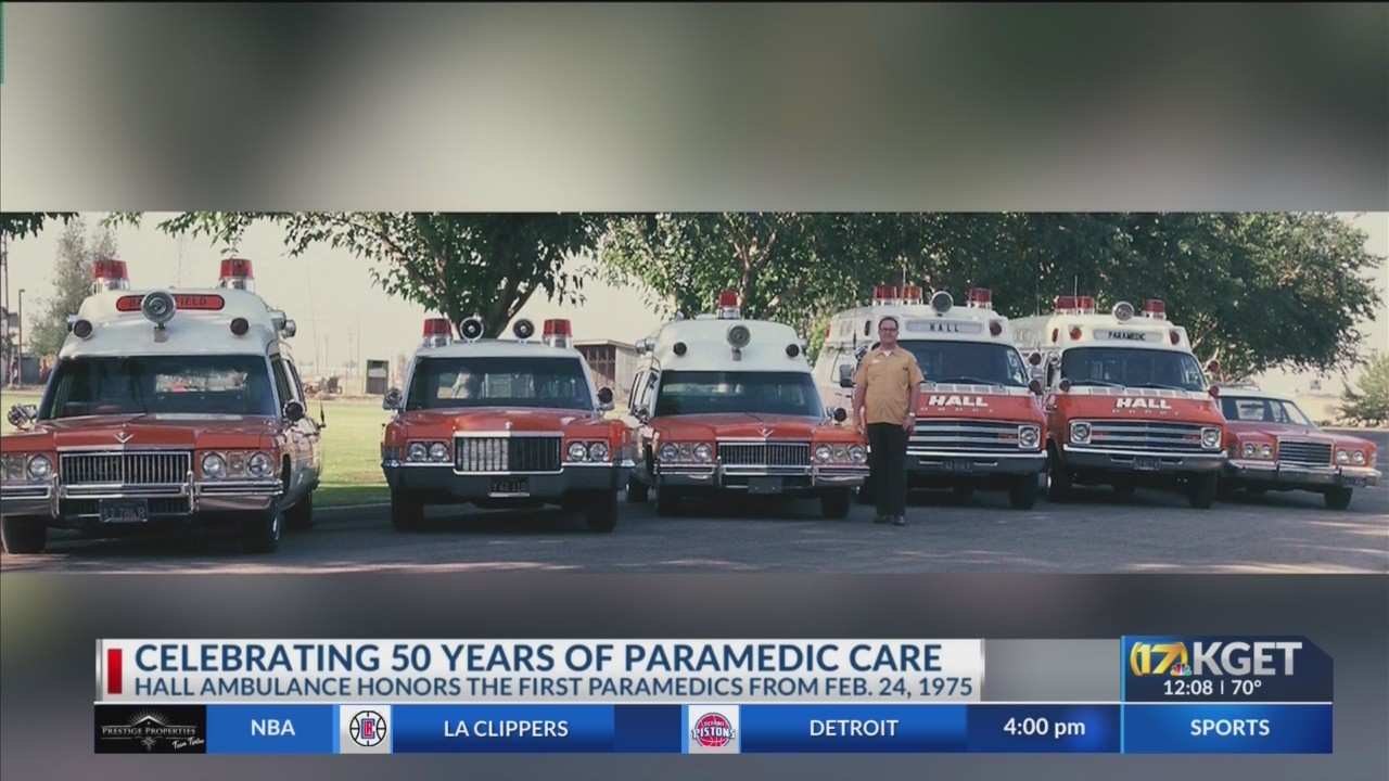 HALL Ambulance celebrates 50th anniversary of paramedic care