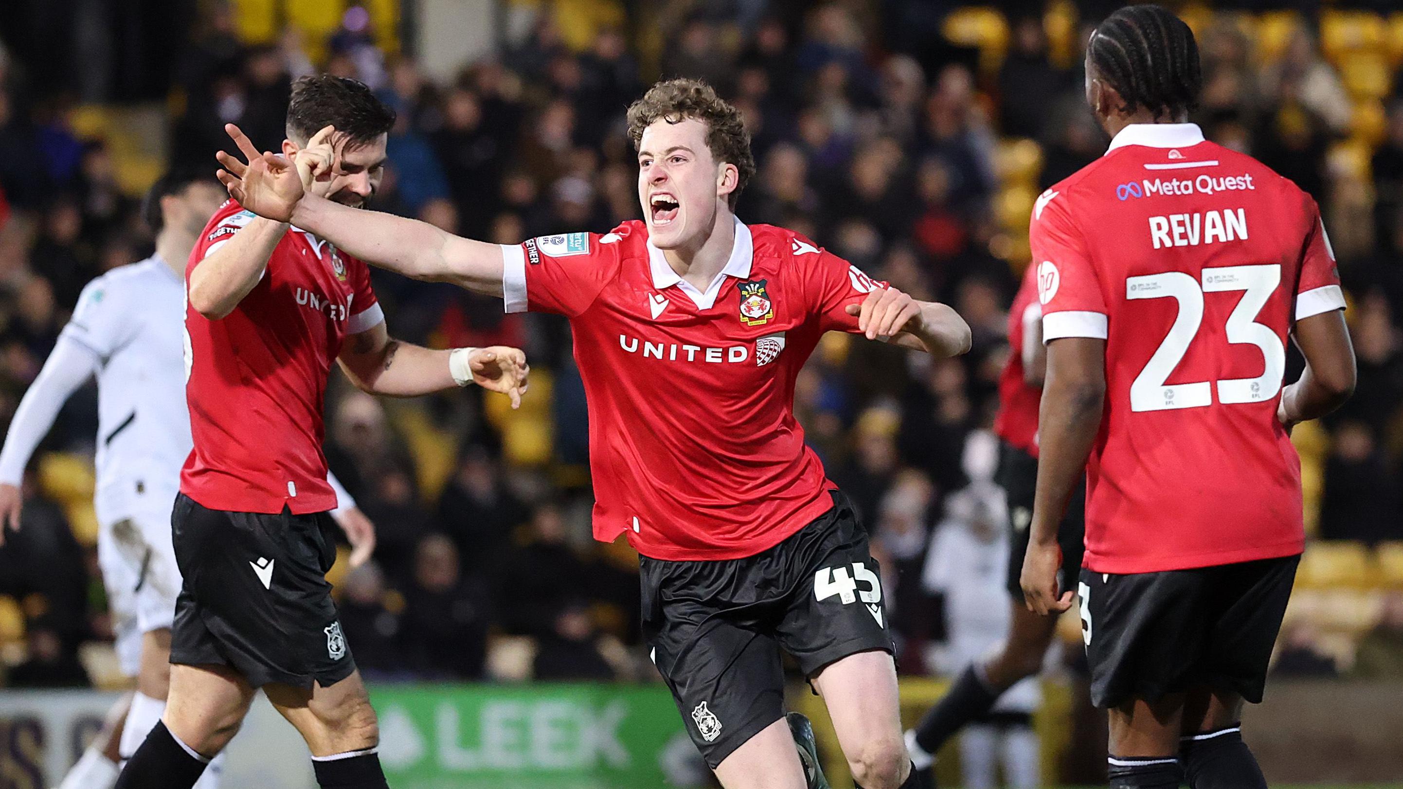 Wrexham's Ashfield hoping to make Wembley 'dream' a reality