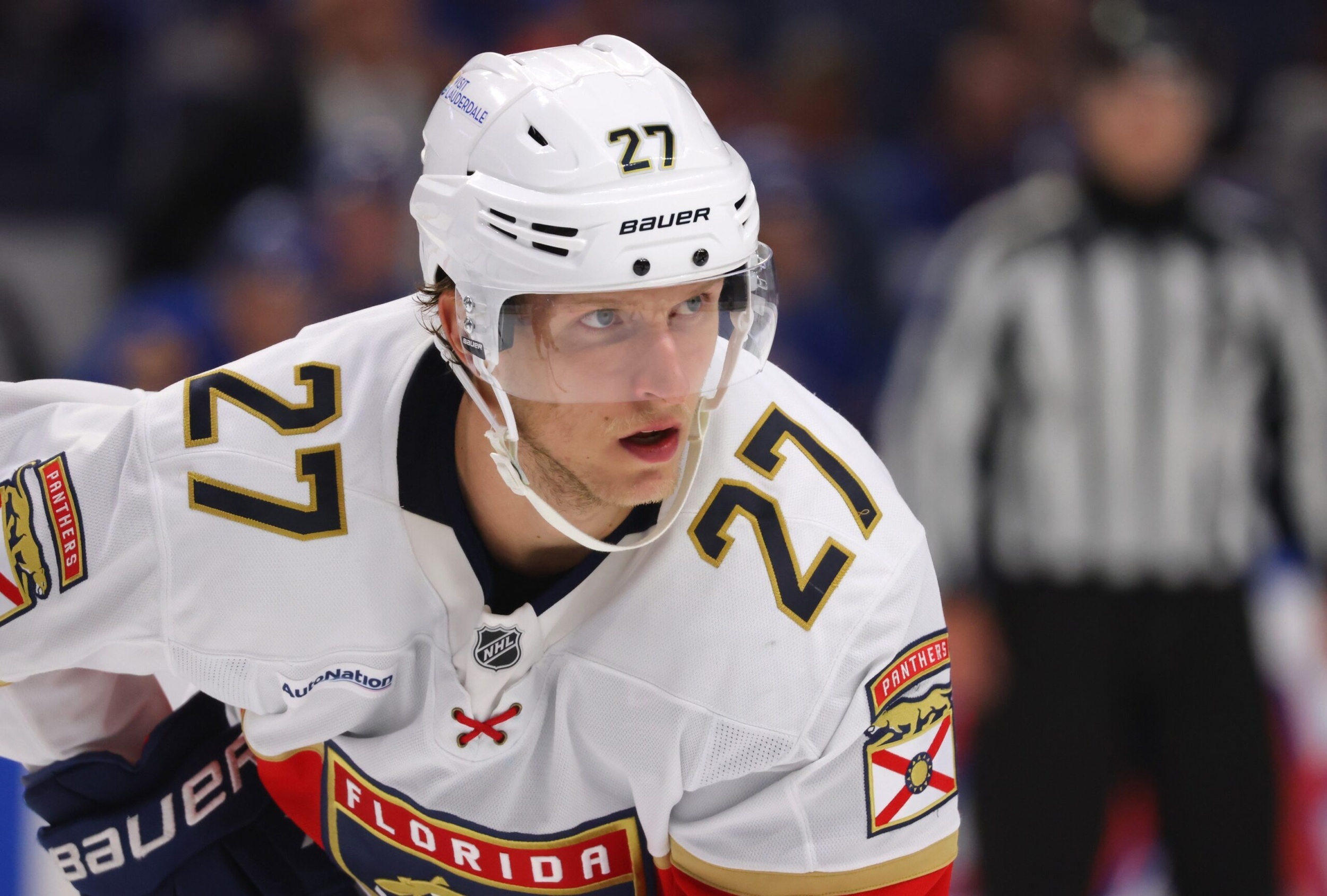 Panthers’ Eetu Luostarinen to miss Tuesday’s game against Predators