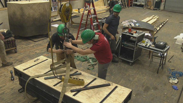 Carpentry team for Massachusetts theater brings stories to life with ...