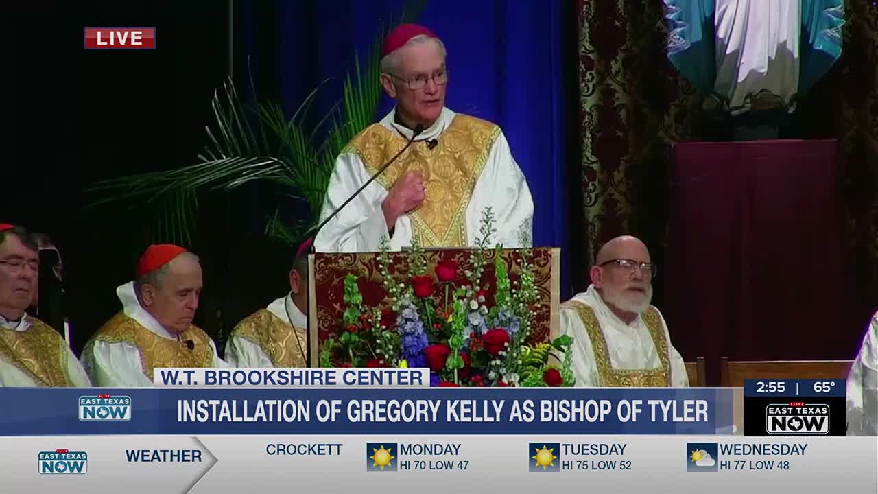 Bishop Greg Kelly installed as 5th bishop of Diocese of Tyler