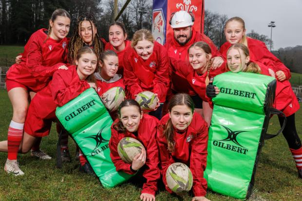 Torfaen girls' rugby team secures sponsorship
