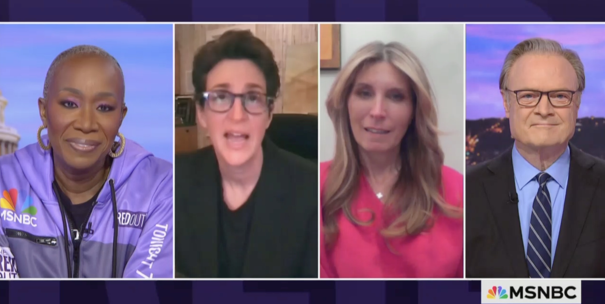 MSNBC Stars Bid Joy Reid Adieu on Her Last Show at the Network: ‘Like ...