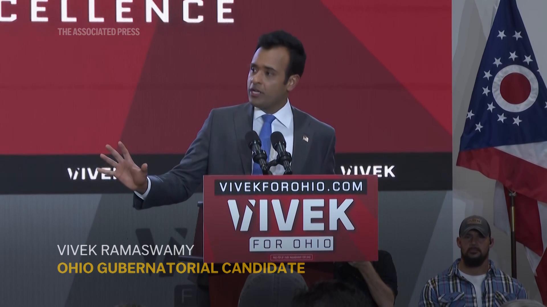 Millionaire Vivek Ramaswamy set to join the Ohio governor's race
