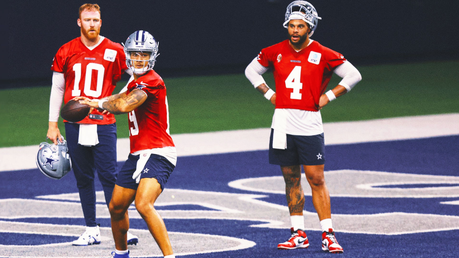 Cowboys' 'goal' is to draft a QB as Trey Lance, Cooper Rush head for ...