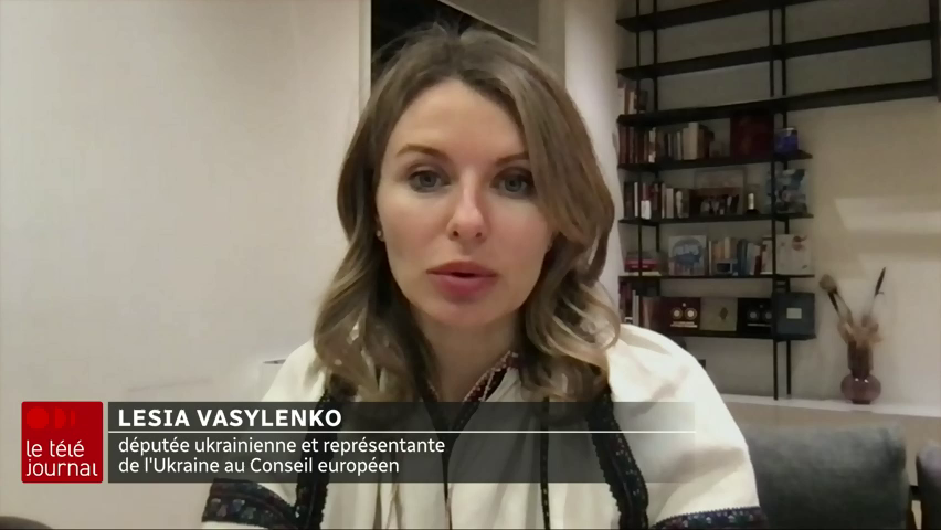 Entrevue avec la députée ukrainienne Lesia Vasylenko