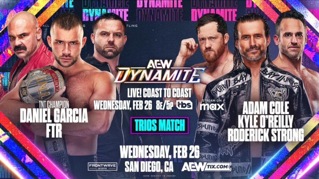 Daniel Garcia To Team With FTR On AEW Dynamite