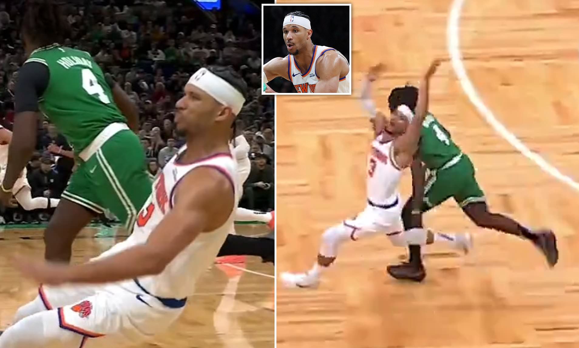 Knicks star Josh Hart speaks out after he is fined for 'Oscar'-worthy ...