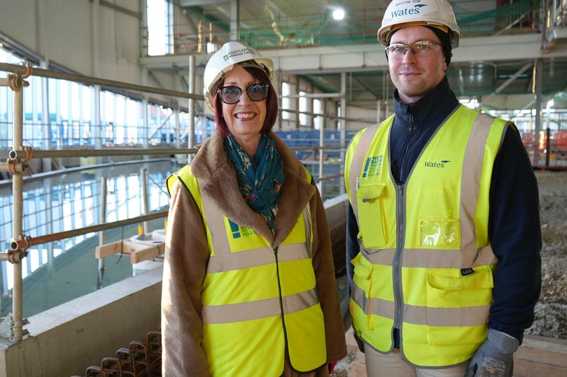 First glimpse inside Hartlepool's £35m leisure development as pools ...