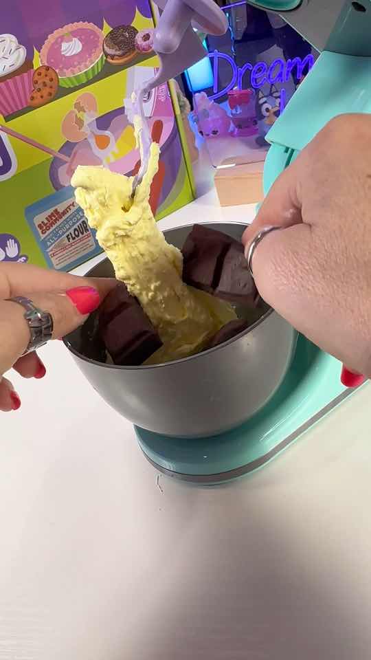 Slime Baking Kit-Valentine’s Chocolate Cake Kit #slime #baking #asmr # ...