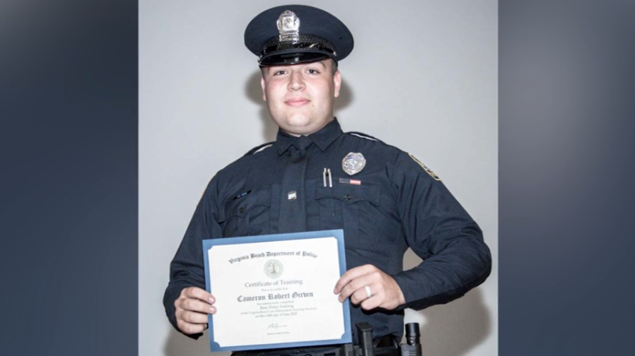 Parents of fallen VB Police officer Cameron Girvin reflect on son’s life