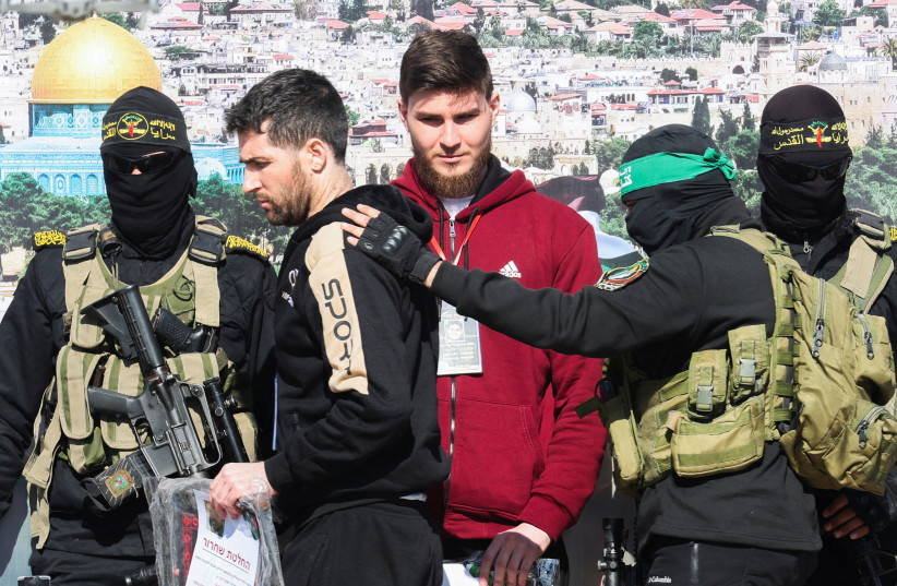 'I won't leave anyone behind,' Netanyahu tells freed hostage Sagui ...