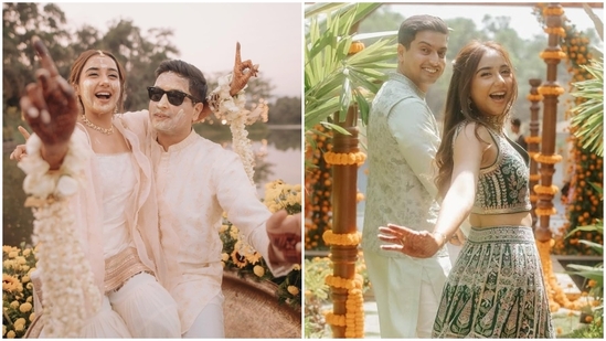 Prajakta Koli proves happy brides are prettiest in 3 simple ethnic ...