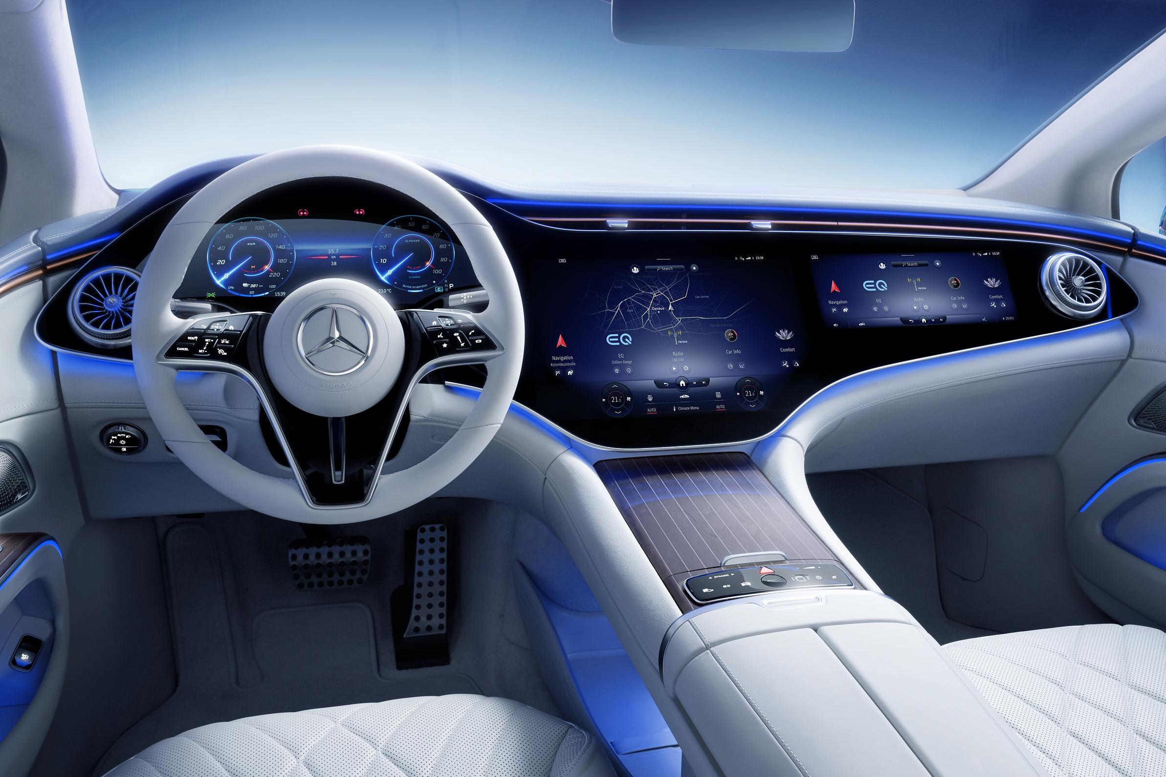 “Screens are not luxury”, says luxury car brand that makes massive screens