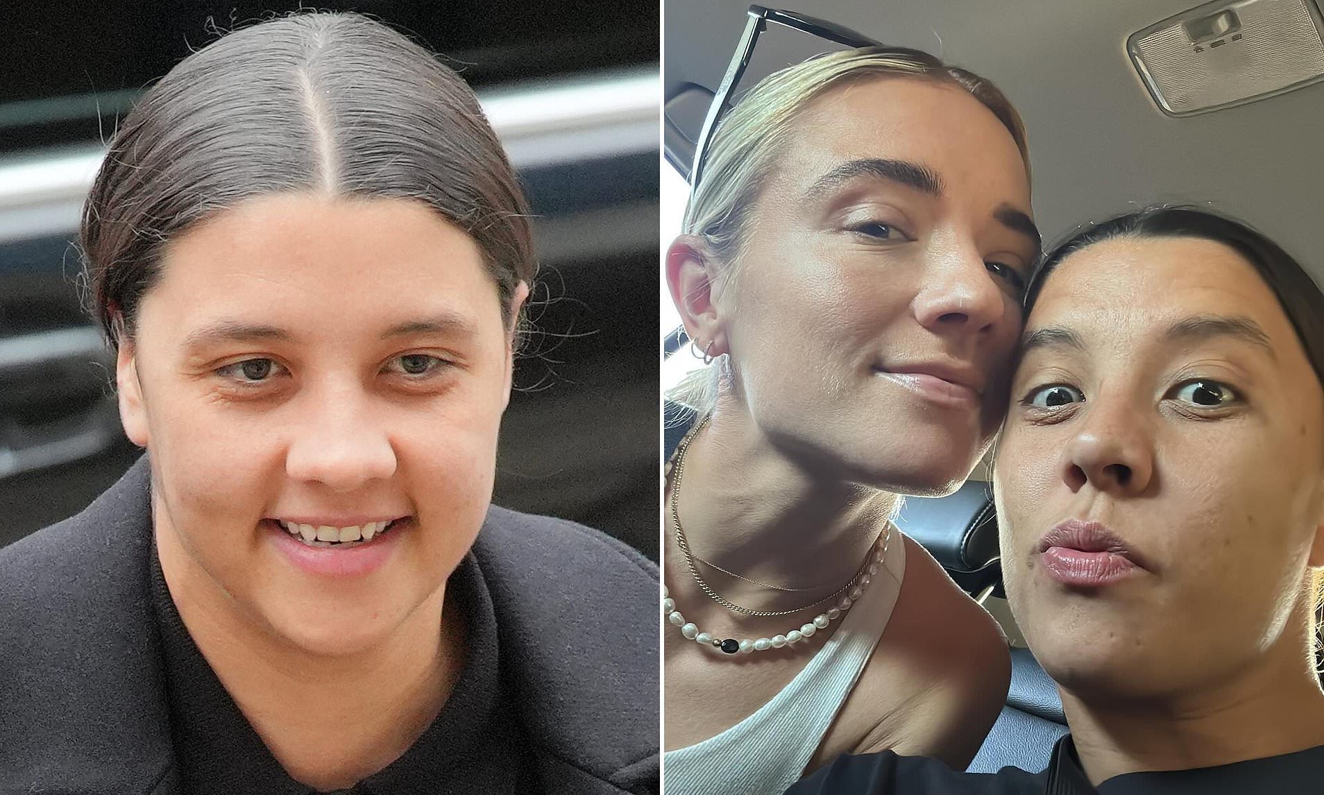 The tell-tale sign that injured striker Sam Kerr is NOT ready to give ...