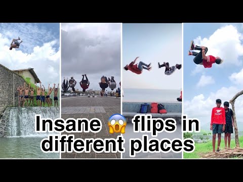Insane Stunt Flips in the Craziest Locations!