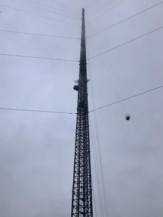 FCC Chairman climbs WKRG broadcast tower to highlight, promote industry