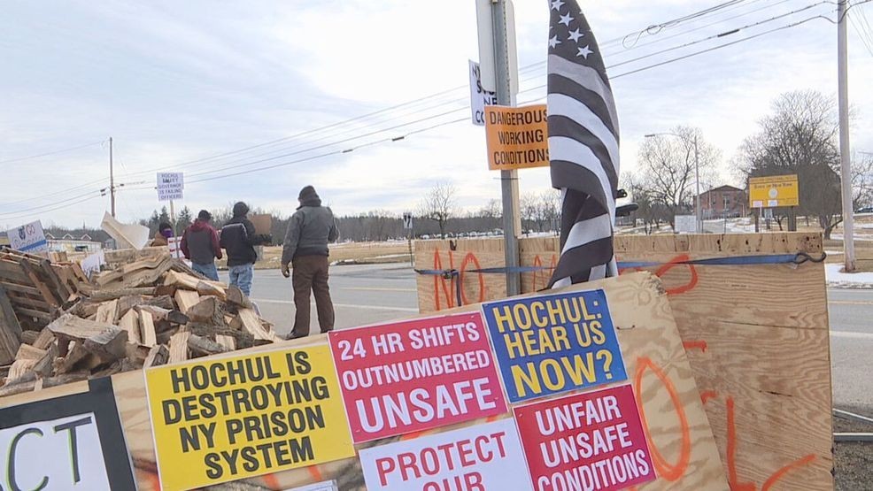 Corrections officers' strike enters second week amid state mediation ...