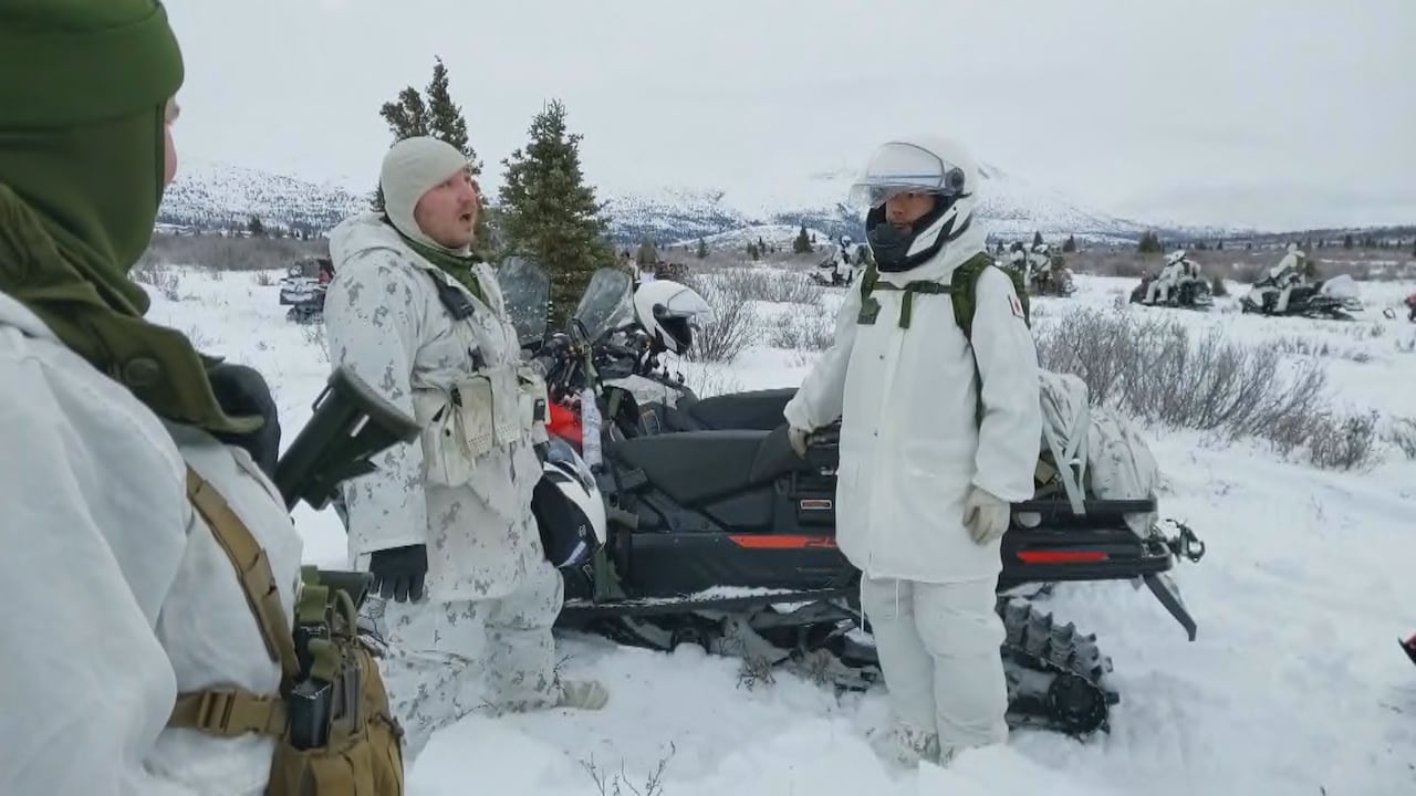 Canadian Armed Forces in Yukon for training with Carcross/Tagish First ...