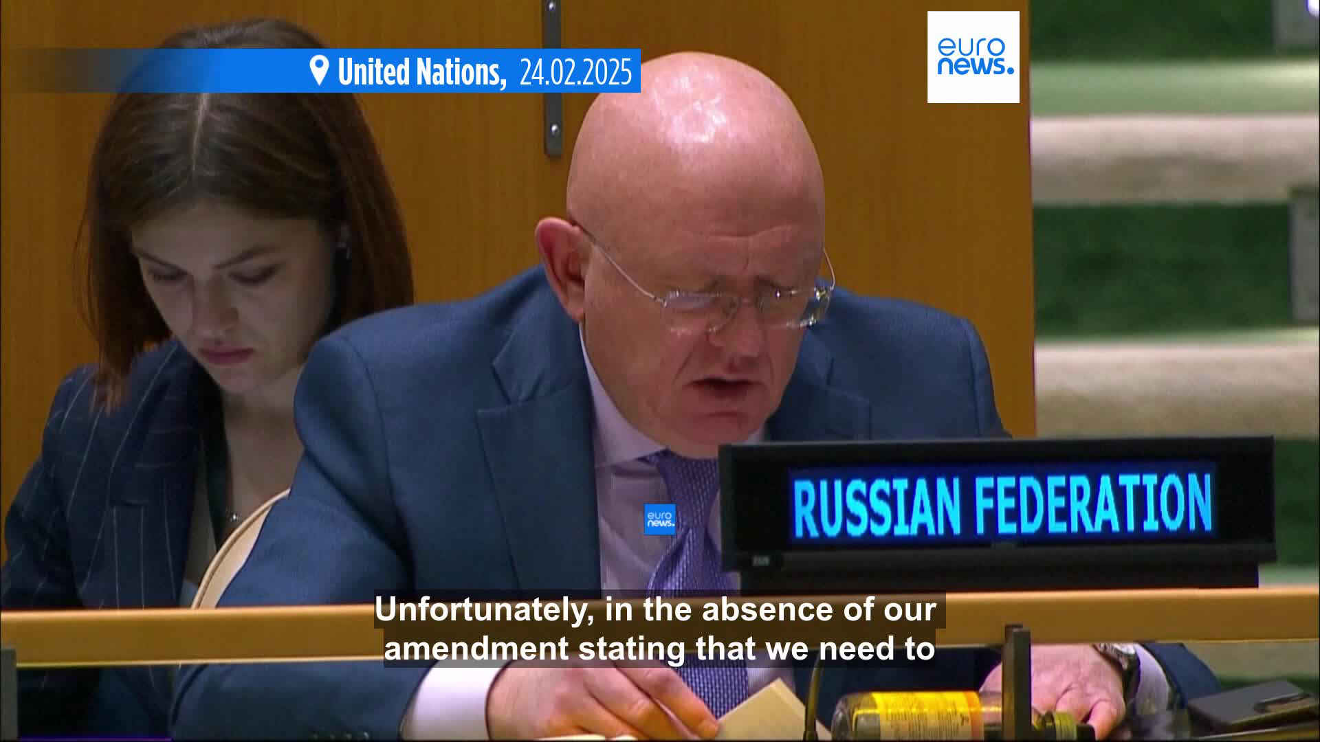 UN rejects US resolution, backs European call for Russian withdrawal ... UN rejects US resolution, backs European call for Russian withdrawal ...