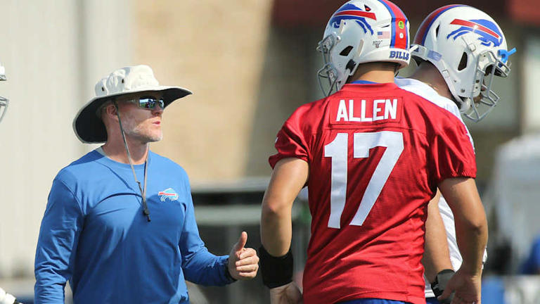 Bills coach Sean McDermott defends Josh Allen's NFL MVP win Bills coach Sean McDermott defends Josh Allen's NFL MVP win