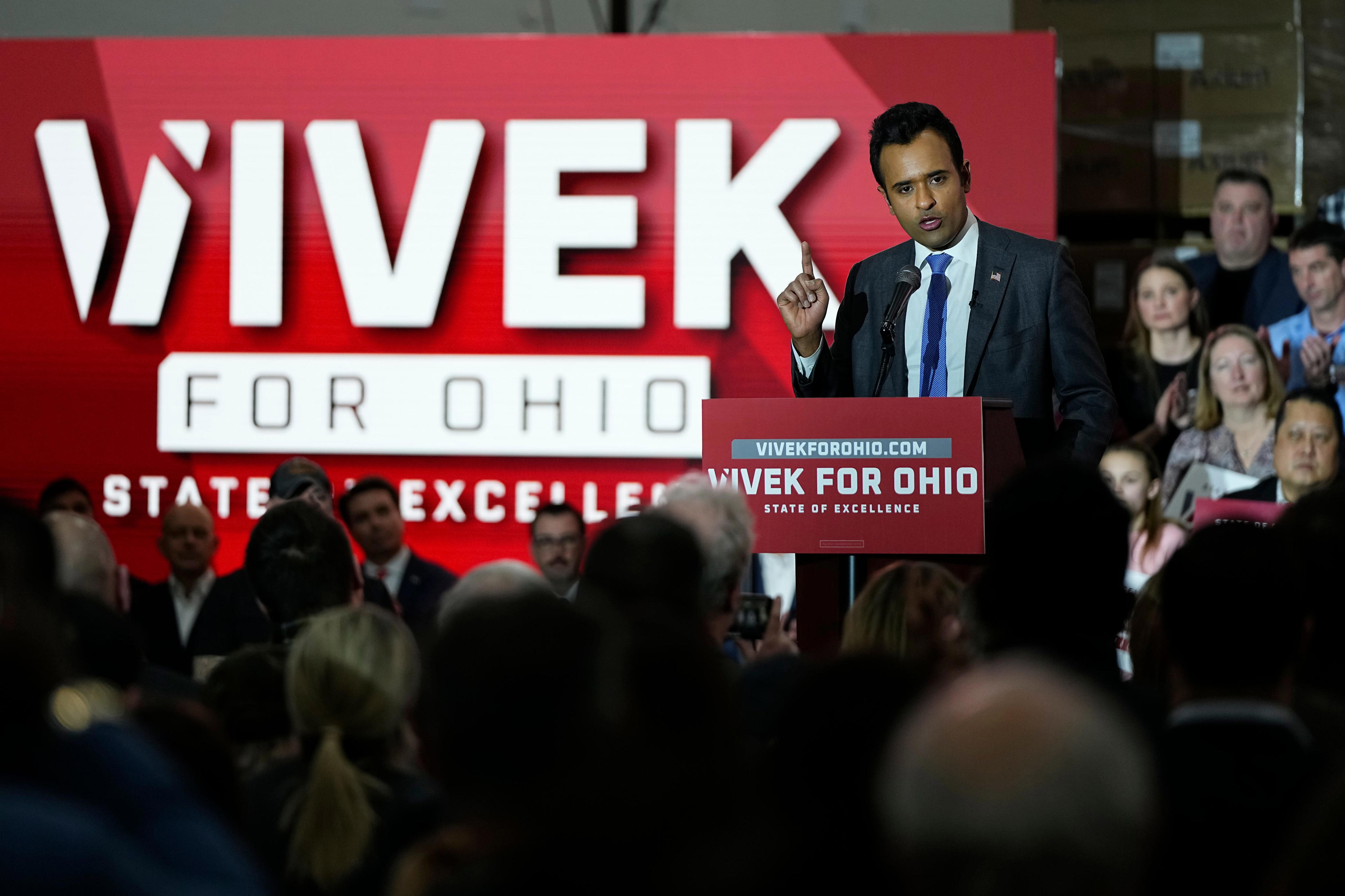 Vivek Ramaswamy running for Ohio governor. Wants to end income ...
