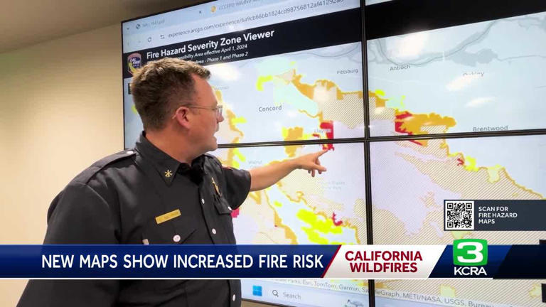 New Cal Fire maps show heightened fire danger in the San Francisco Bay Area
