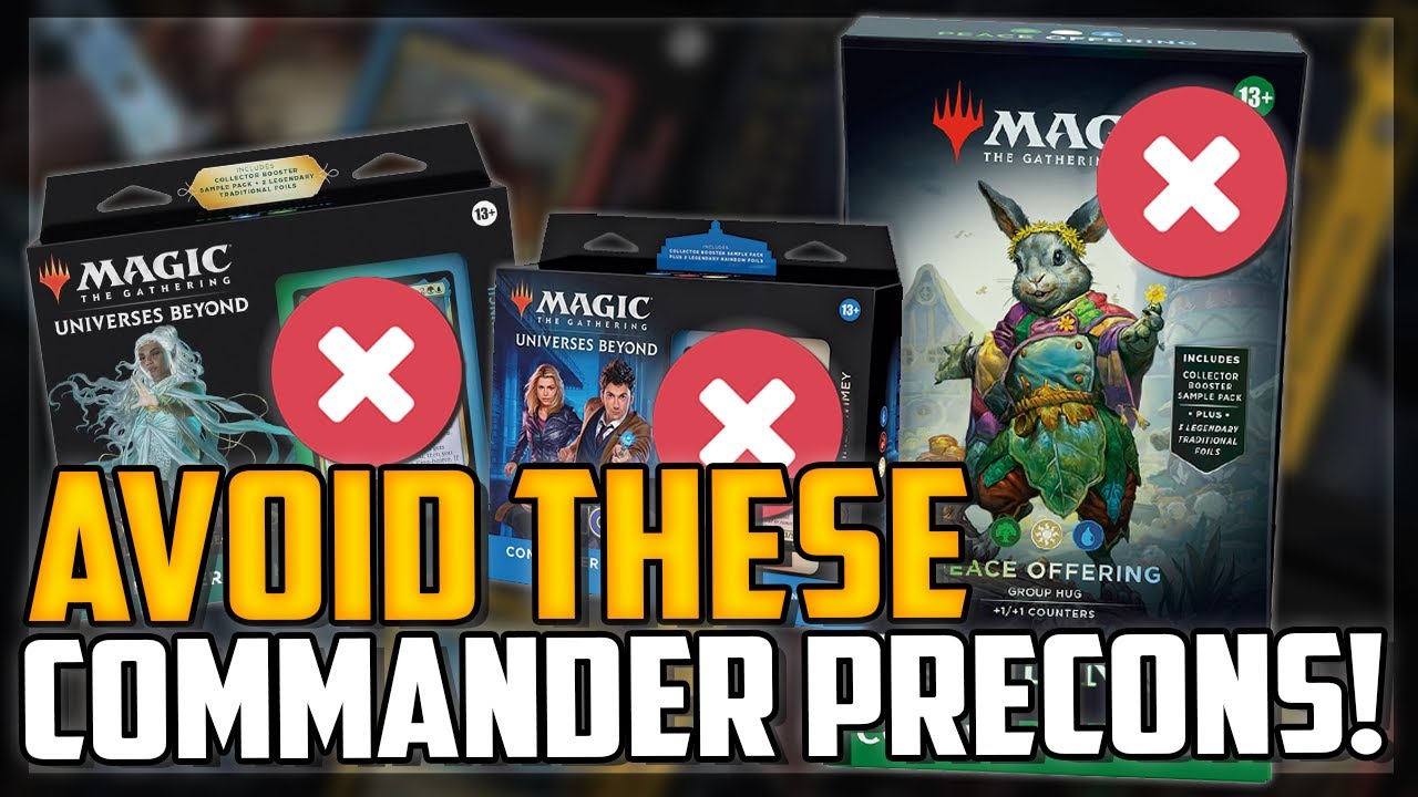 Precon Decks to Avoid for Commander (As a New Player!) – Magic The ...