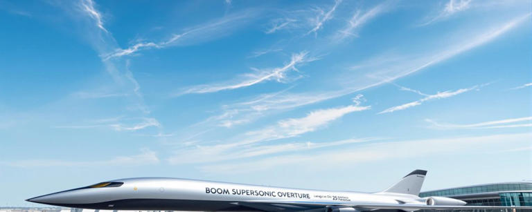 Boom Supersonic Overture: la rivoluzione dei voli supersonici tra sogni ...