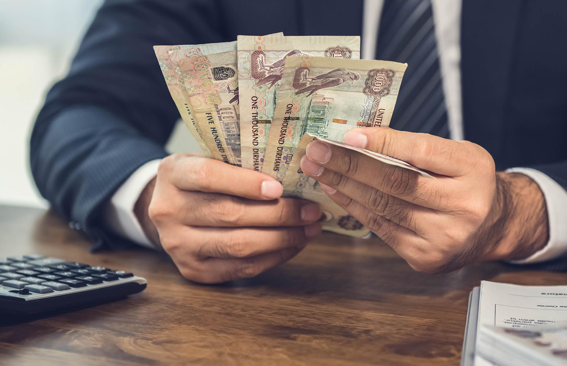 How deep in debt is the average Emirati and how does it compare?