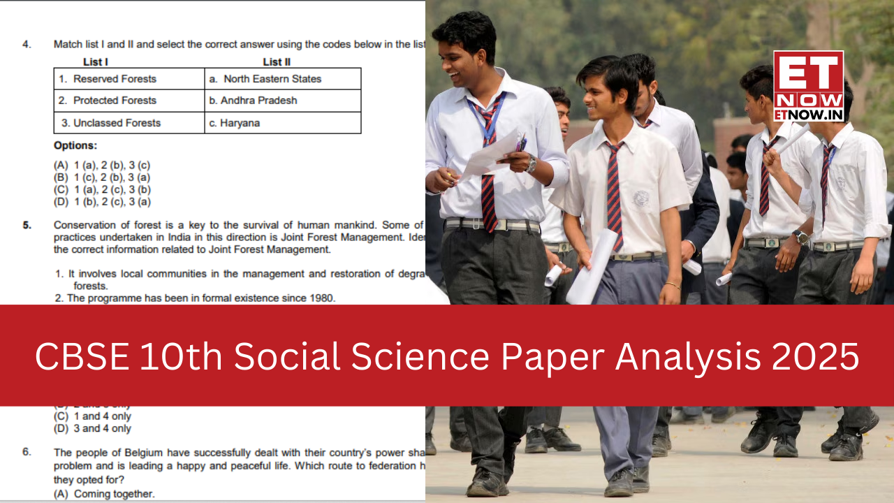 CBSE Class 10 Social Science Paper Analysis 2025: How to know CBSE 10th ...