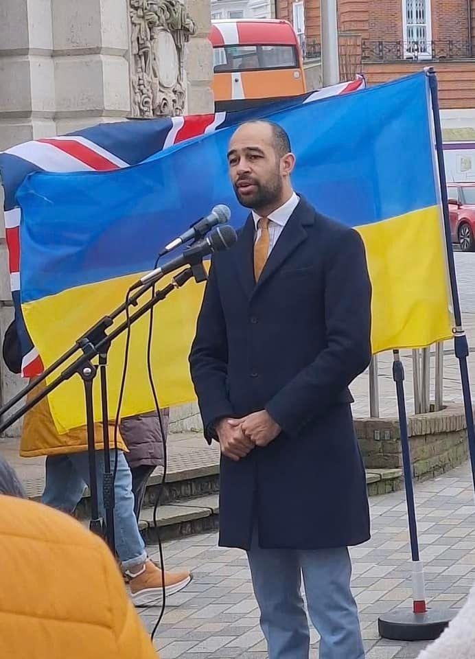 Political opinion with Josh Babarinde MP: Eastbourne stands with Ukraine