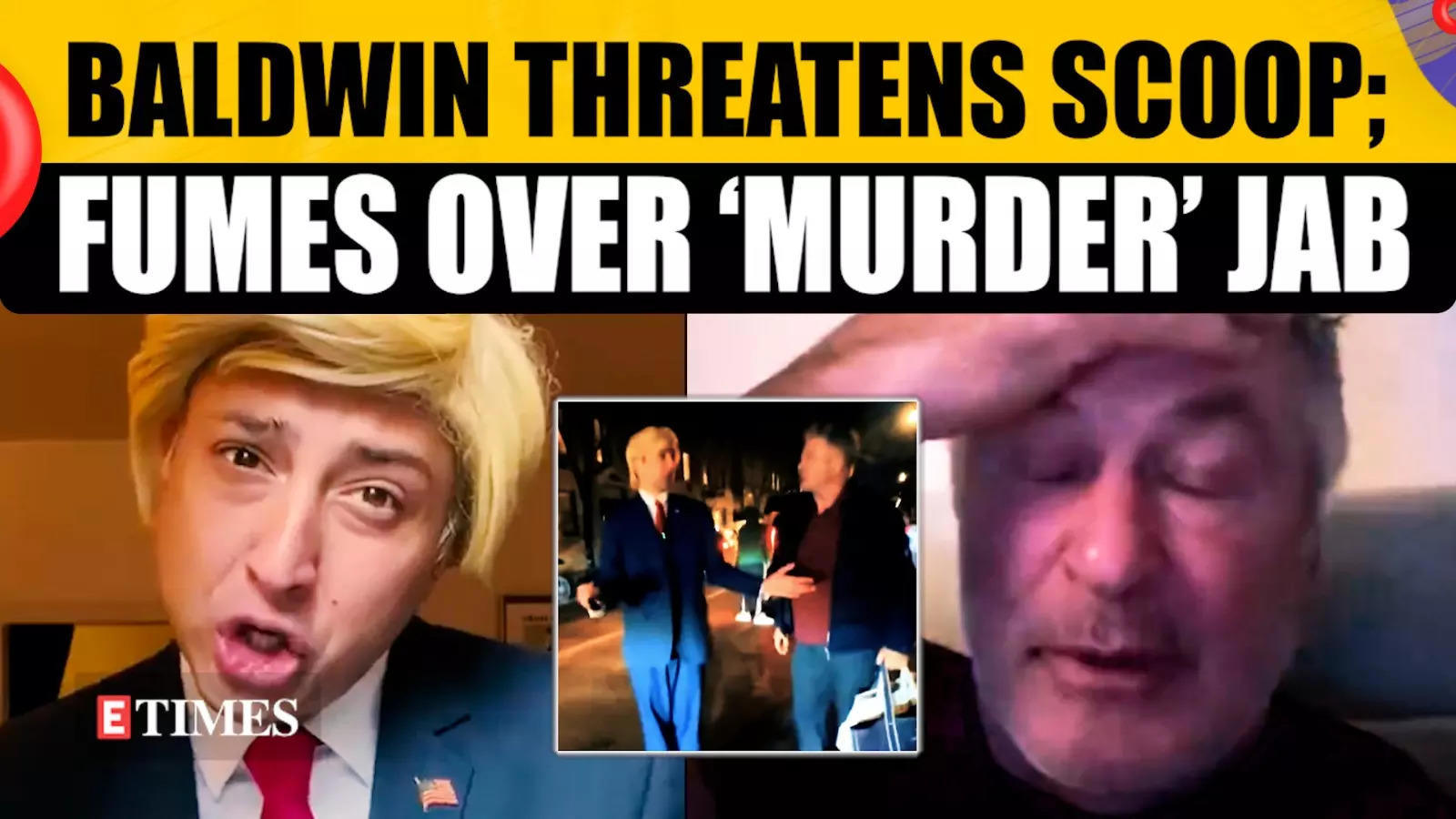 Alec Baldwin's Fiery Clash! Confronts Trump Mimic Jason Scoop Over ... Alec Baldwin's Fiery Clash! Confronts Trump Mimic Jason Scoop Over ...