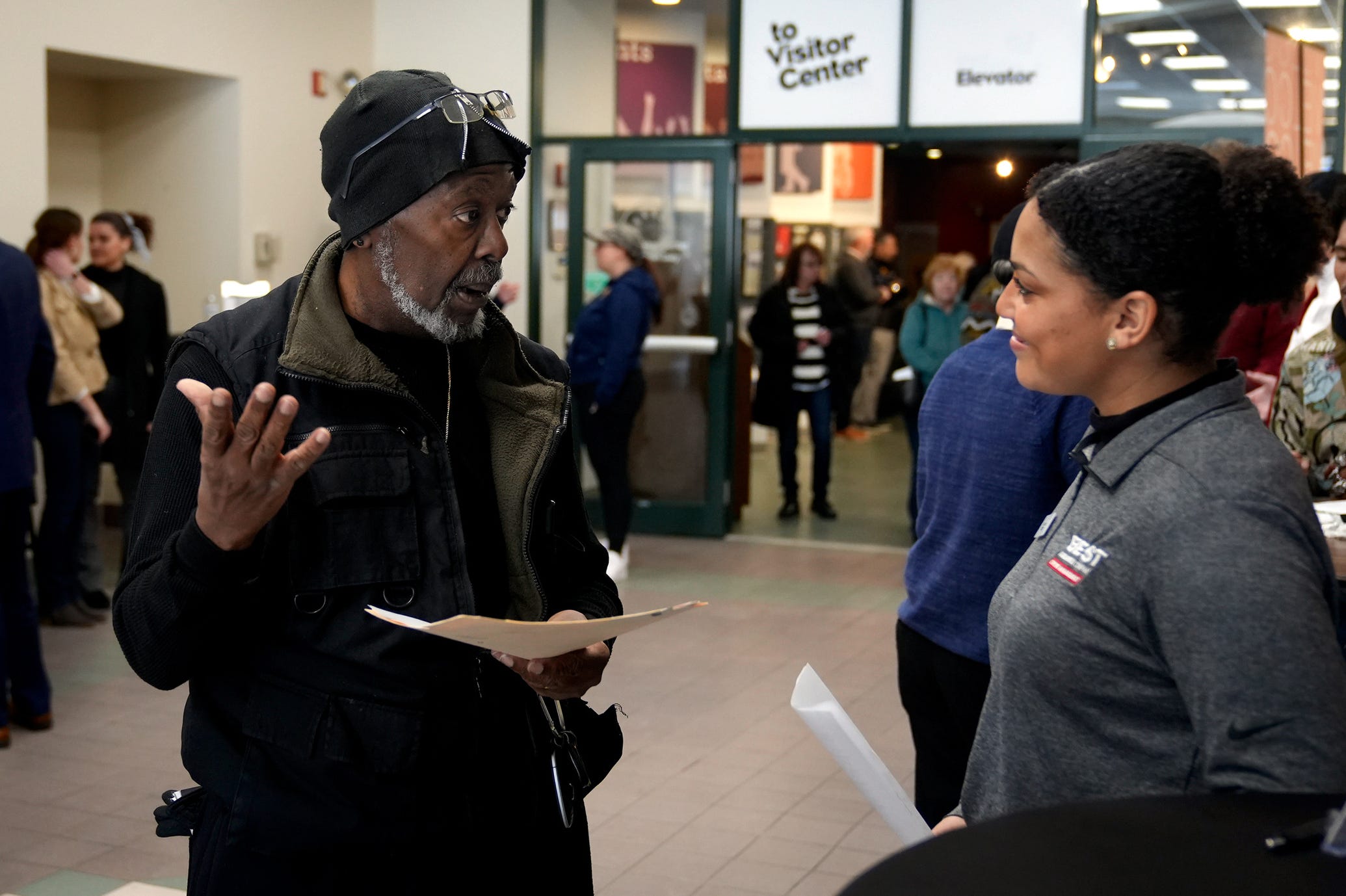Hundreds wait hours in Pawtucket to apply for jobs at new soccer stadium