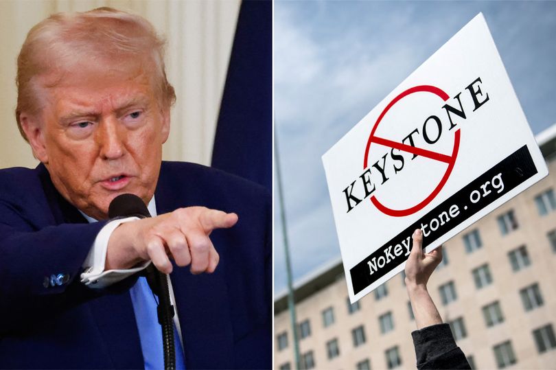 Trump says gigantic 1,200-mile pipeline 'viciously' canned by Biden ...