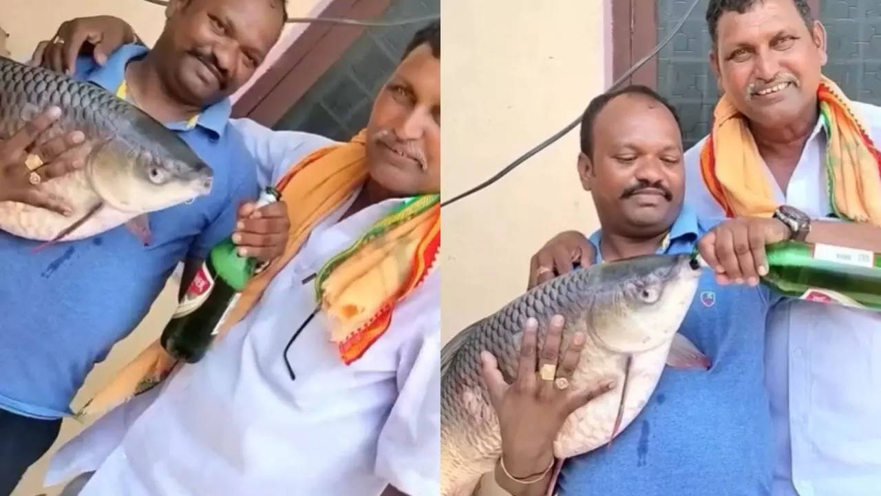 'This Is Animal Abuse': Viral Video Of Man Making A Live Fish Drink ...