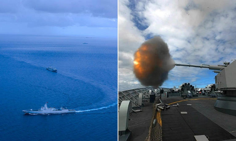 Alarming footage shows exactly what China was doing in the Tasman Sea
