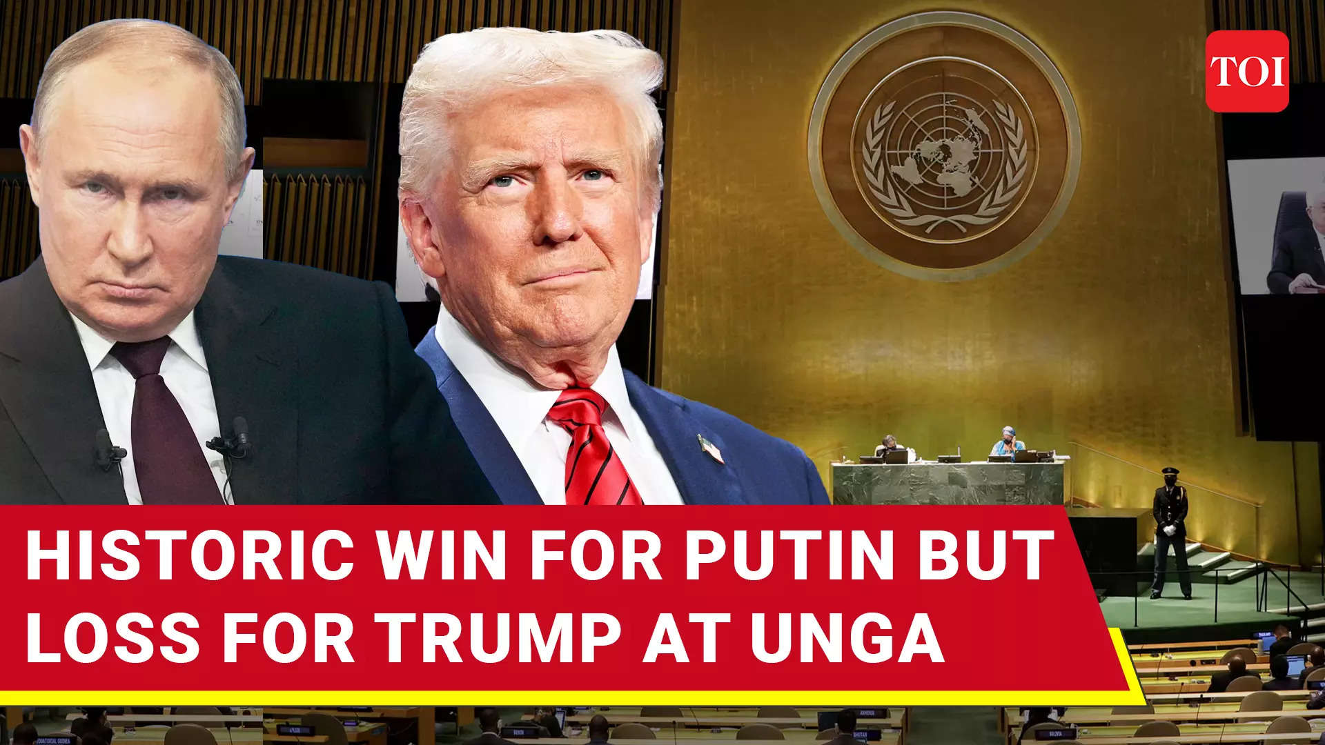 Trump Suffers Setback After Break Up With Allies For Putin: 93 Nations Spurn US Resolution At UNGA