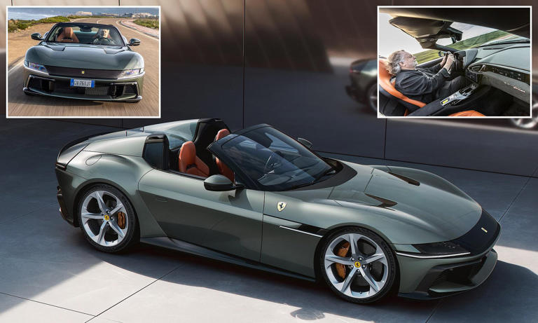 Keep your hair on! We drive the blisteringly fast new open top Ferrari ...