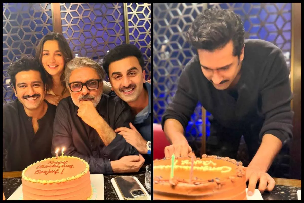 Alia, Ranbir & Vicky celebrate Bhansali’s 62nd birthday on set