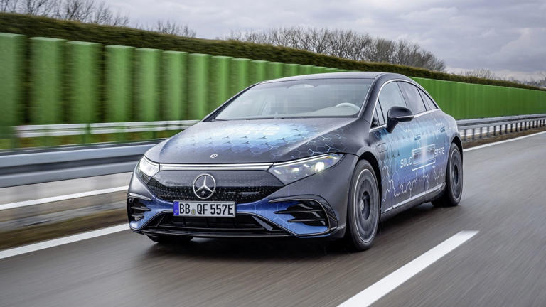 Mercedes's Revolutionary 600-Mile Solid-State EV Prototype Is ...