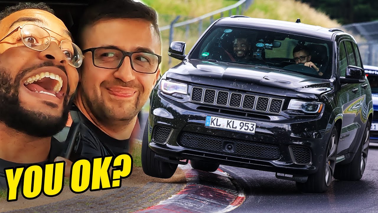 Insane 707HP Jeep Trackhawk Leaves Him Speechless! 🤯🤣