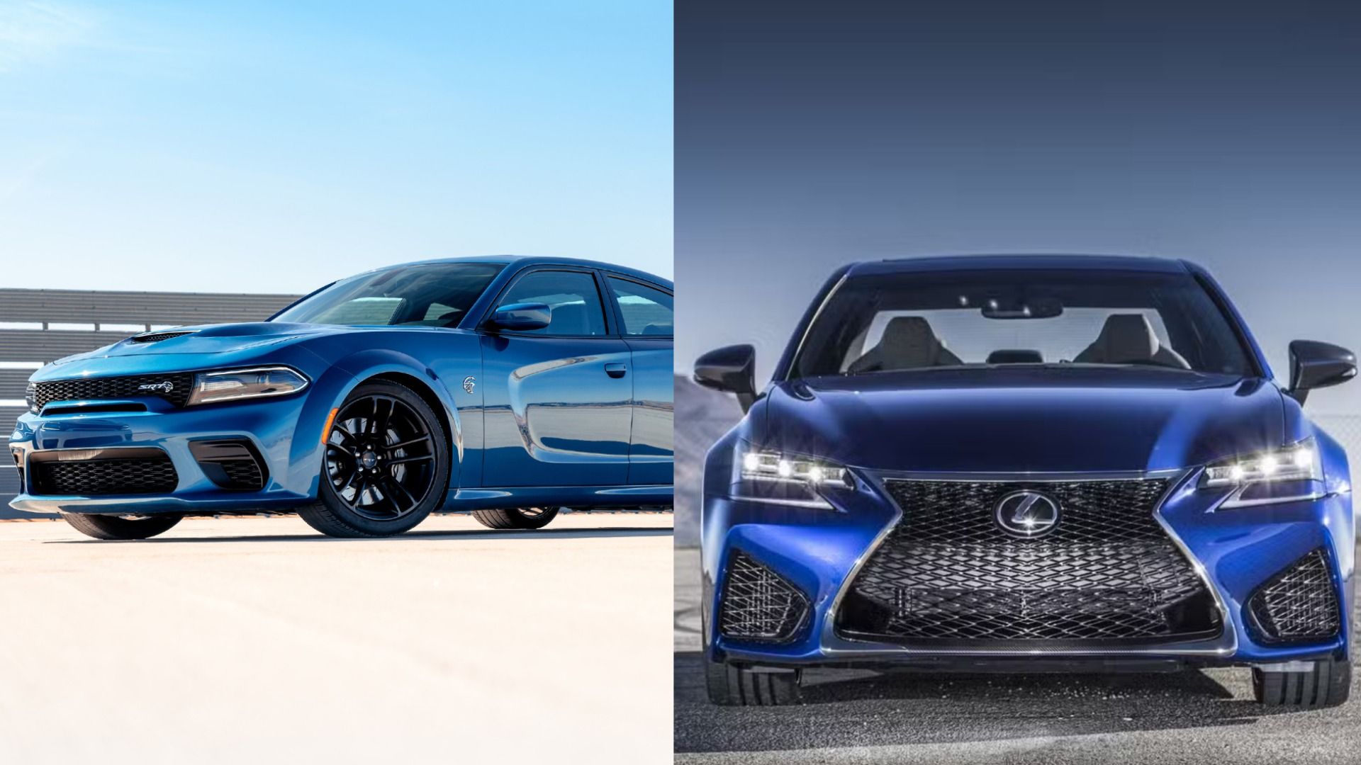 Crazy Comparison: Dodge Charger SRT vs Lexus GS F