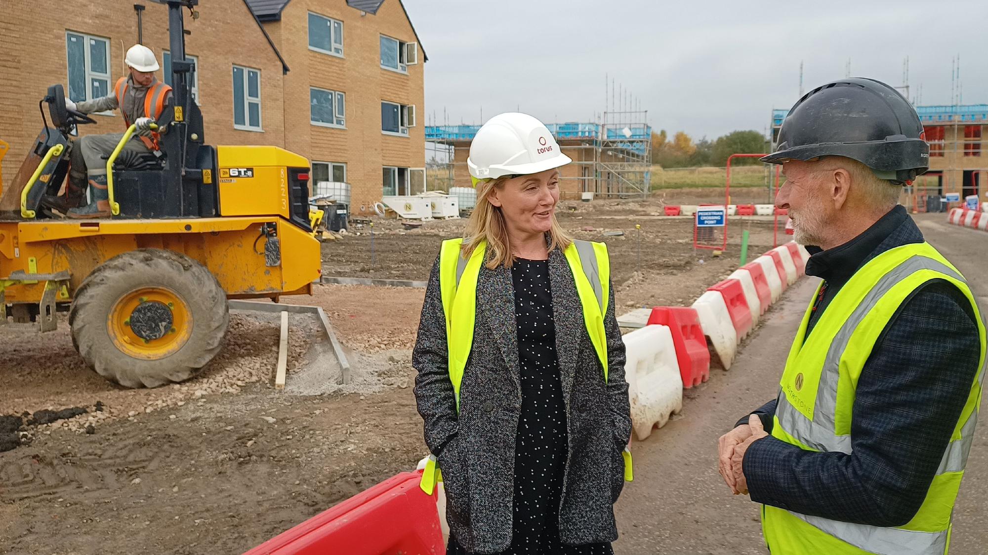 MP visits Northstone’s Popple development