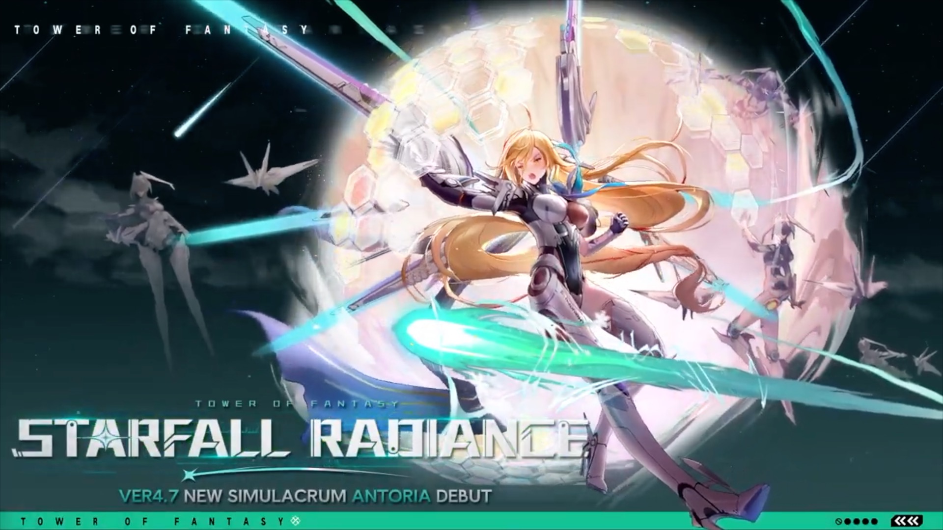 Tower of Fantasy Official Antoria x Starfall Radiance Simulacrum ...
