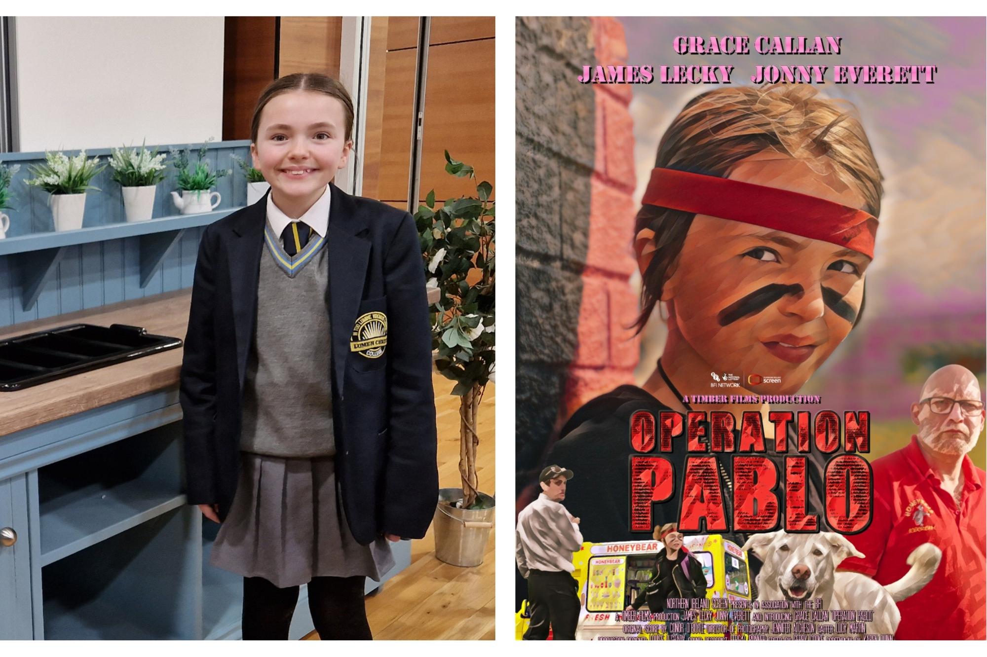 Derry's Operation Pablo film star Grace (12) off to Washington D.C. for ...