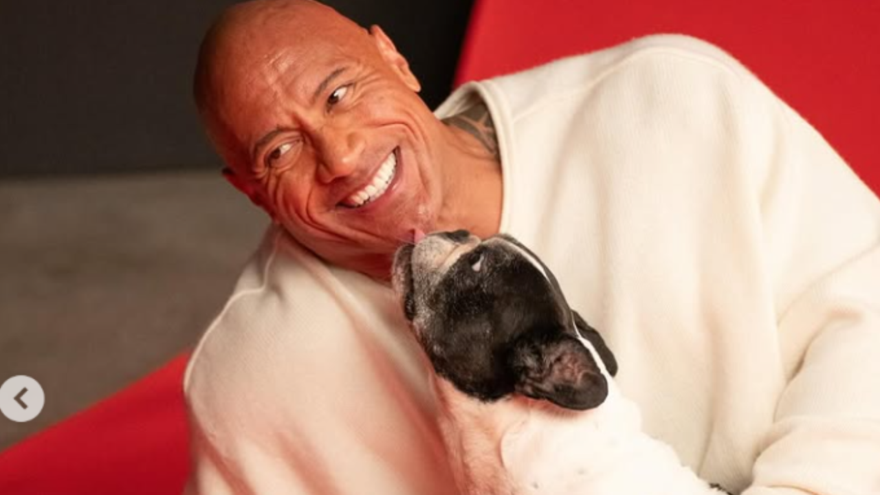 Dwayne Johnson mourns the loss of his beloved dog in an emotional tribute